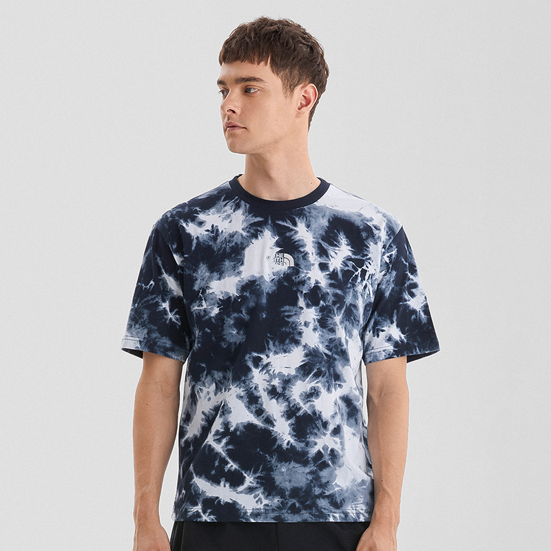 TheNorthFaceUE北面先锋设计男性扎染短袖T恤春夏上新|7QR4_TheNorthFace北面
